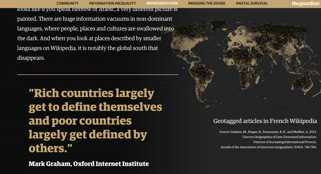 “The digital language divide” – our research featured in The Guardian