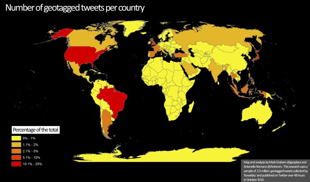 Mapping Twitter